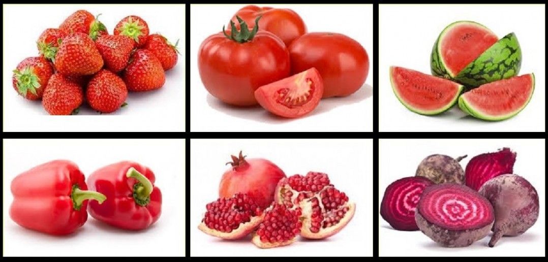 Frutas y verduras de color rojo | NutreVida y Bienestar